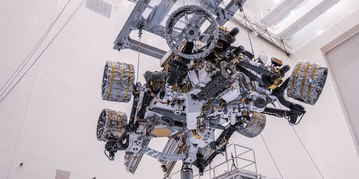 NASA Balances the Perseverance Rover's Chassis | Space